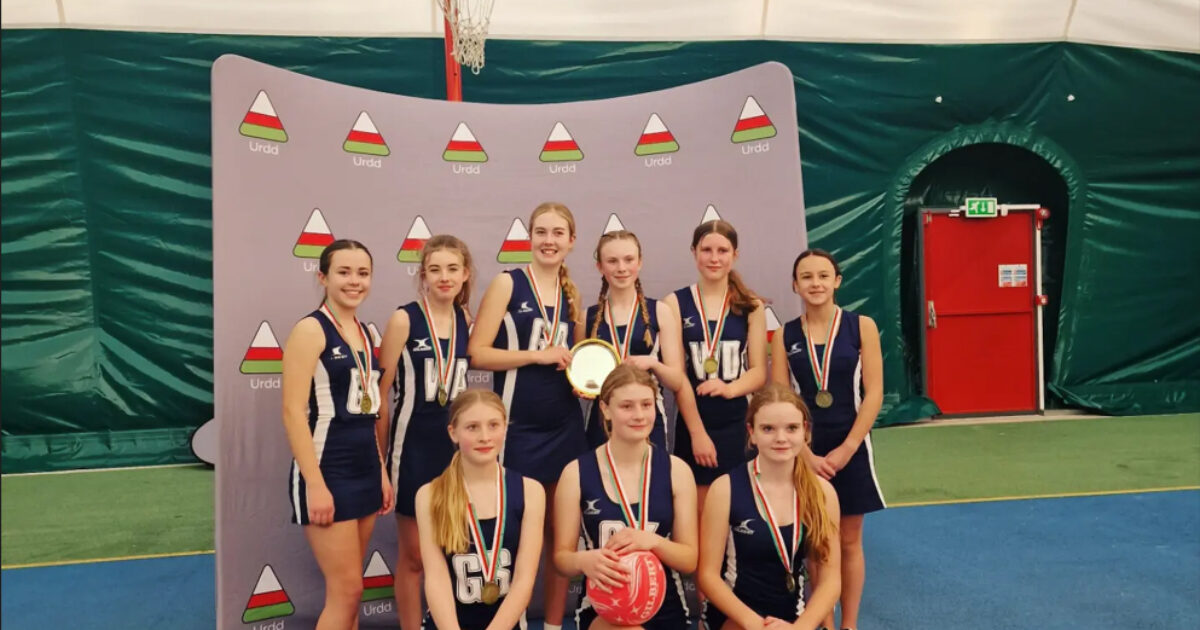 St David's College | Netball Team Wins Urdd Plate