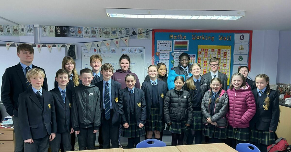 St David's College | Peer Mentors Assembly with Year 6