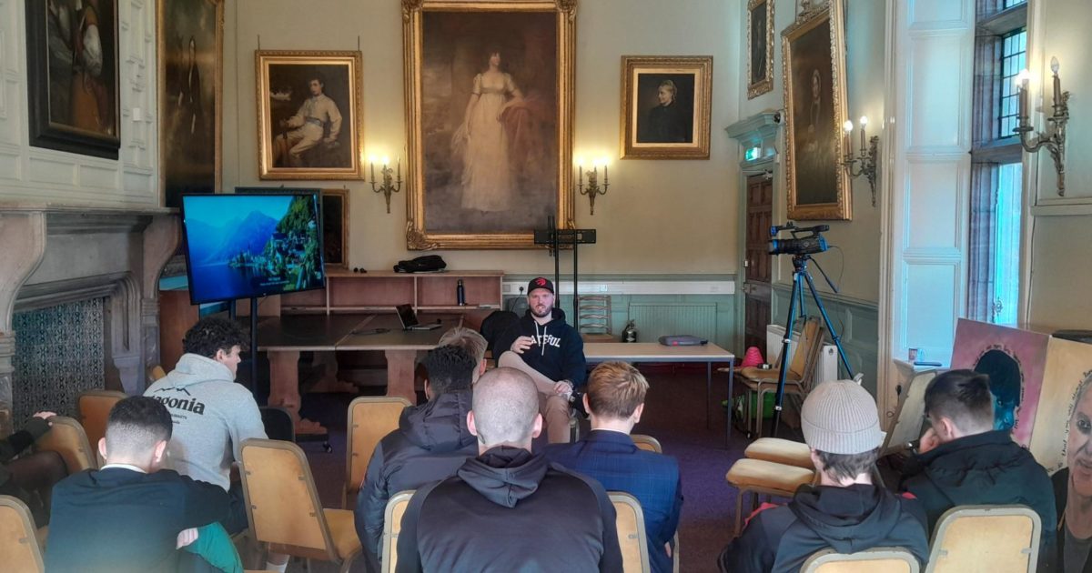 St David's College | Thanks Mr Paterson for inspiring our students!