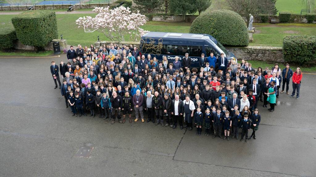 St David's College | A golden goodbye to Hywel